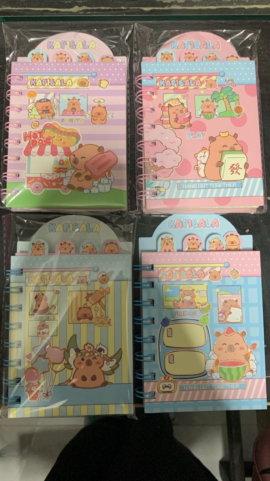 55080-mini libreta de capibara 75 hojas aprox - Yolovendo