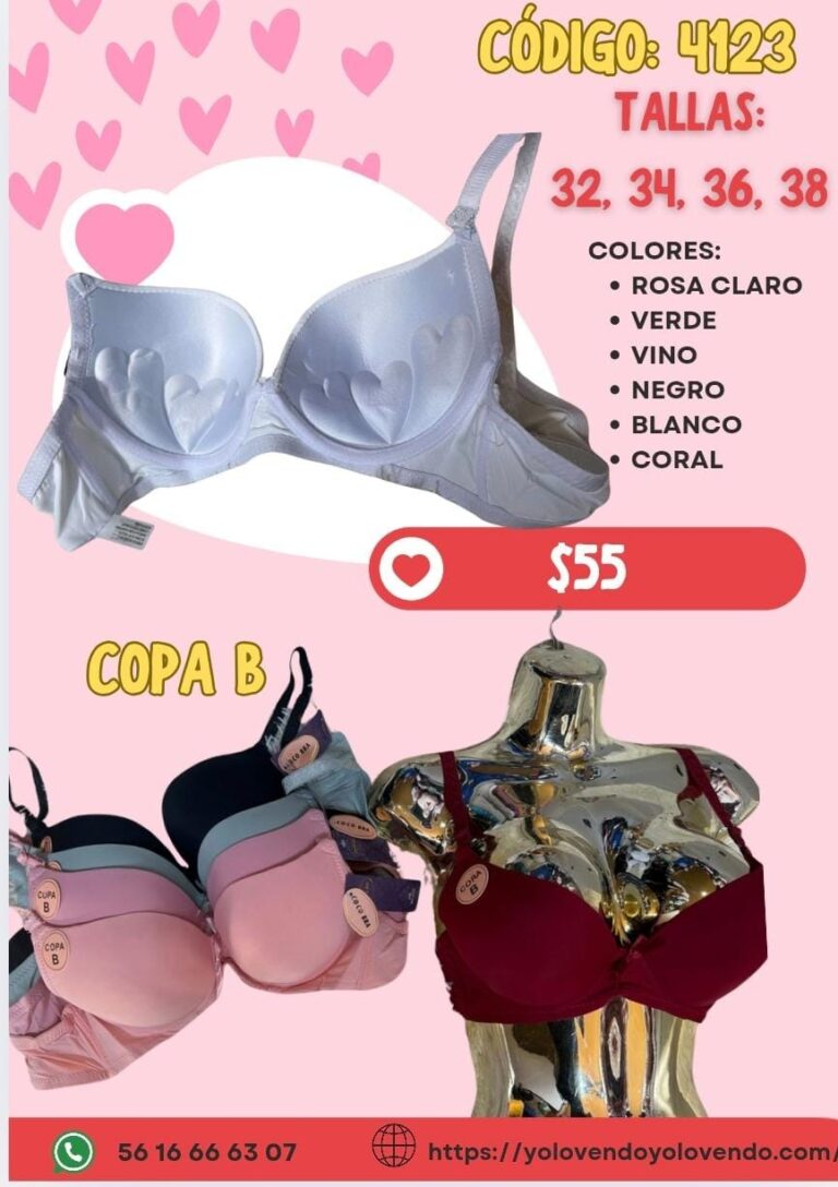 4123 coco bra copa B - Yolovendo